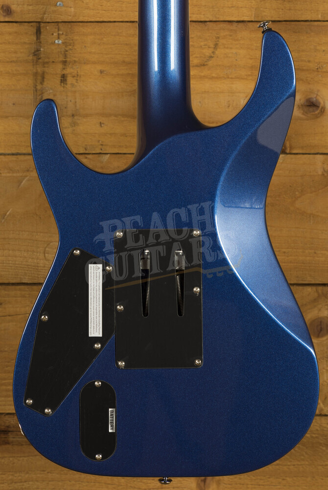 ESP LTD M-1 Custom 87 Dark Metallic Blue - Peach Guitars