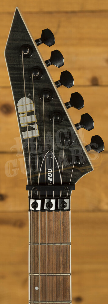 ESP LTD M-200 FM See Thru Black - Peach Guitars