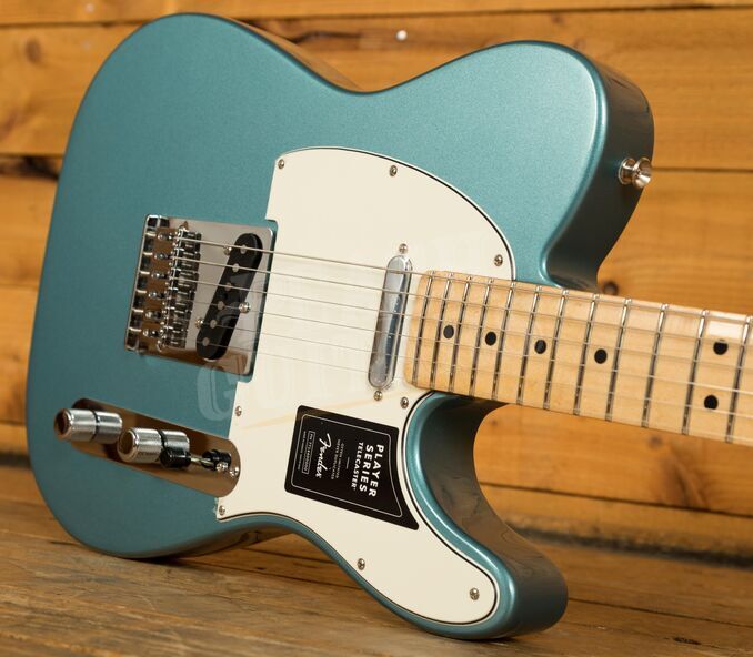Fender Player Tele Maple Neck Tide Pool Blue - Peach Guitars