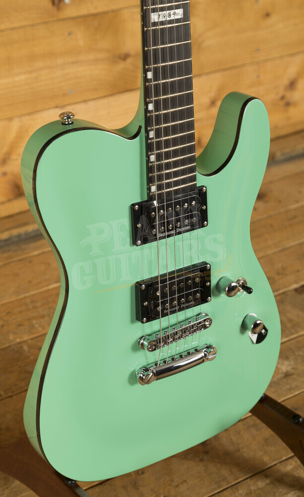ESP LTD ECLIPSE NT 87 Turquoise - Peach Guitars