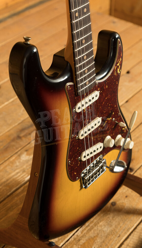 Fender Custom Shop '63 Strat Journeyman 3 Tone Sunburst