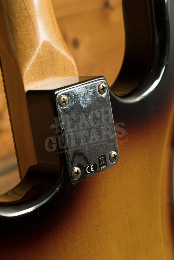 Fender Custom Shop '63 Strat Journeyman 3 Tone Sunburst