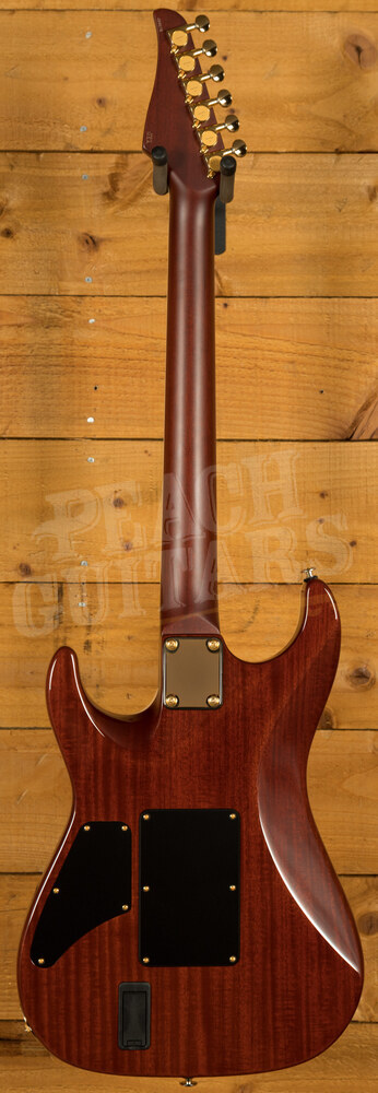 Suhr Carve Top Standard Knopfler Spec - Peach Guitars