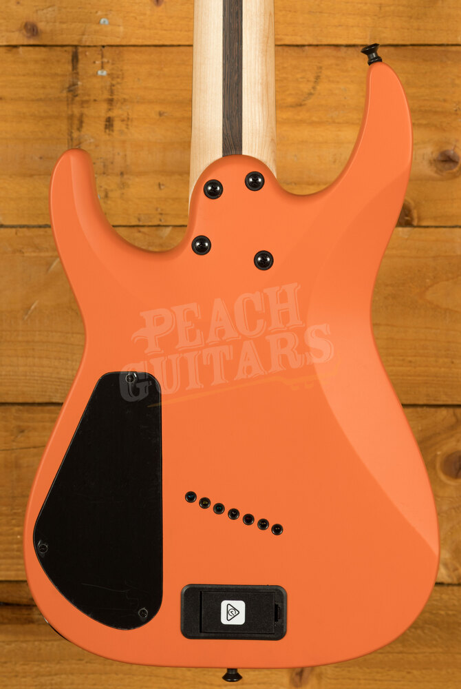 Jackson Pro Plus Series DK Modern HT7 MS | Ebony - Satin Orange Crush
