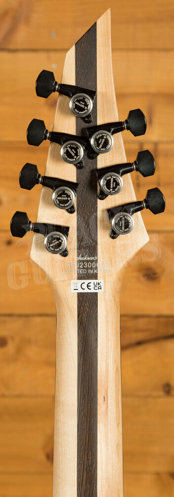 Jackson Pro Plus Series DK Modern HT7 MS | Ebony - Satin Orange Crush