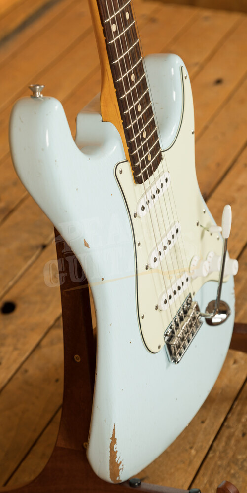 Fender Custom Shop '61 Strat Relic/CC Hardware Sonic Blue