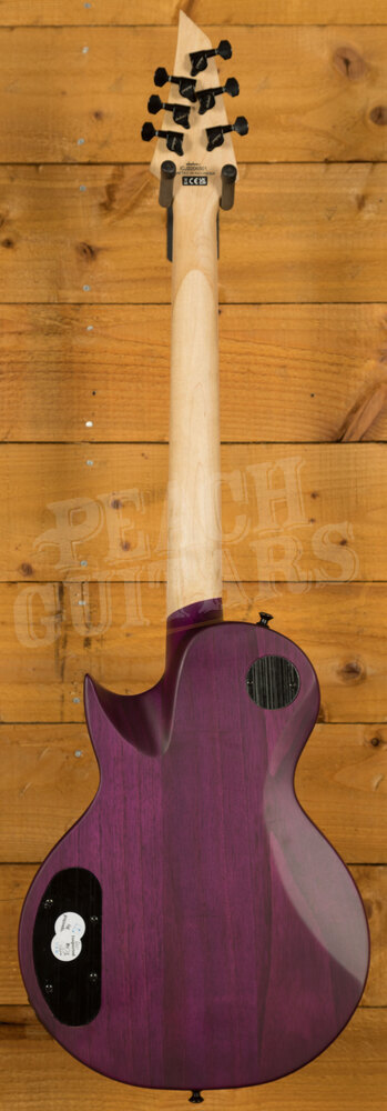 Jackson Pro Series Monarkh SCP, Ebony Fingerboard, Transparent Purple Burst