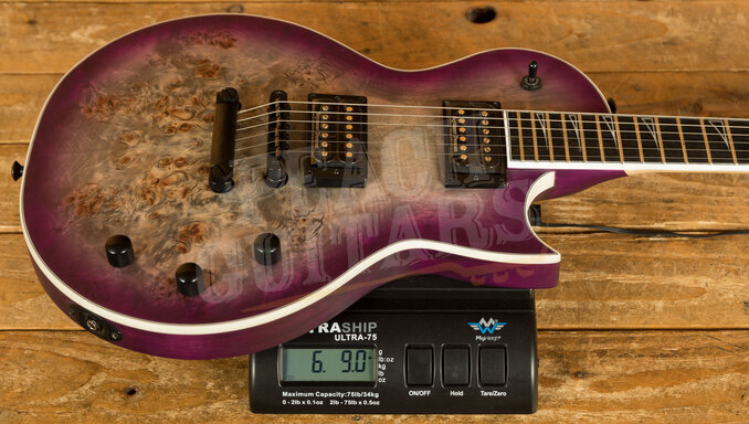 Jackson Pro Series Monarkh SCP, Ebony Fingerboard, Transparent Purple Burst