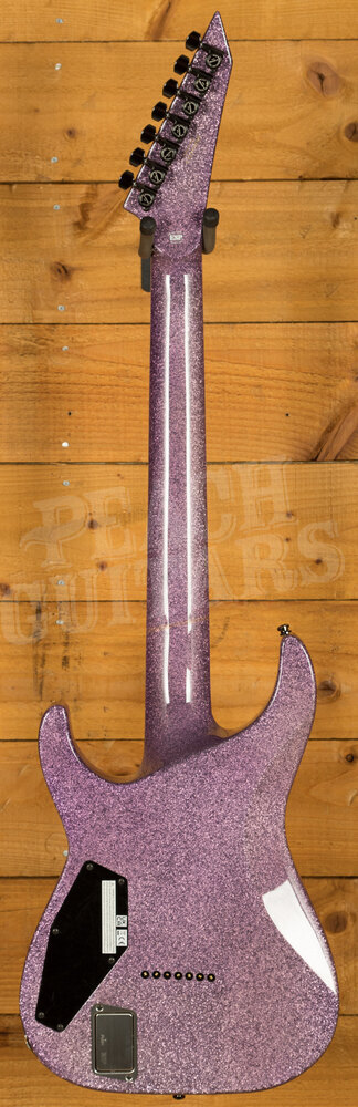 ESP E-II Horizon NT-7B Hipshot | Baritone - 7-String - Purple Sparkle