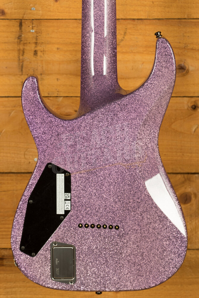ESP E-II Horizon NT-7B Hipshot | Baritone - 7-String - Purple Sparkle