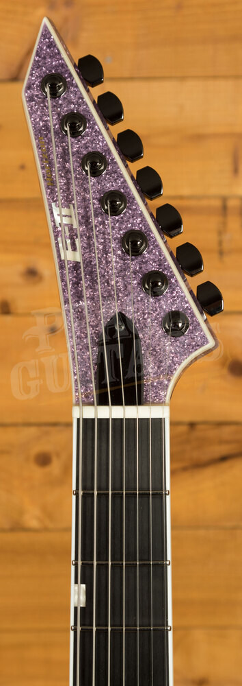 ESP E-II Horizon NT-7B Hipshot | Baritone - 7-String - Purple Sparkle