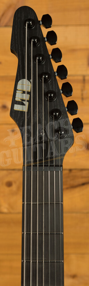 ESP LTD AW-7 Baritone | Baritone - 7-String - Open Grain Black Satin