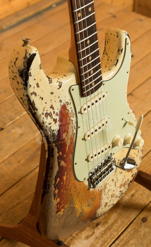 Fender Custom Shop LTD '59 Strat Super Heavy Relic Vintage White ...