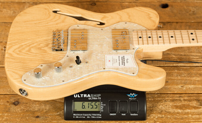 Fender MIJ Traditional 70s Tele Thinline Natural
