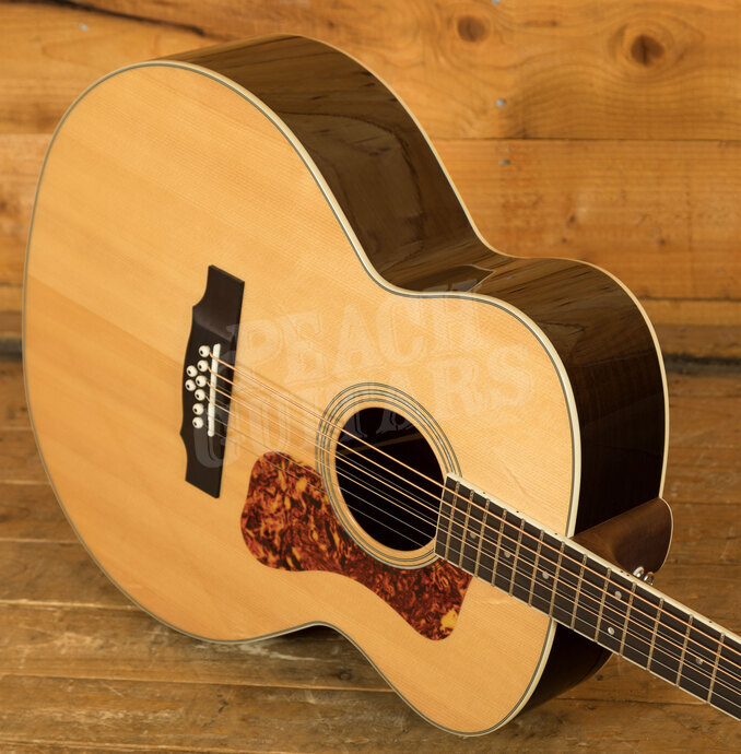 Guild BT-258E Deluxe Jumbo | Baritone - 8-String - Electro - Natural