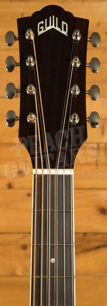 Guild BT-258E Deluxe Jumbo | Baritone - 8-String - Electro - Natural