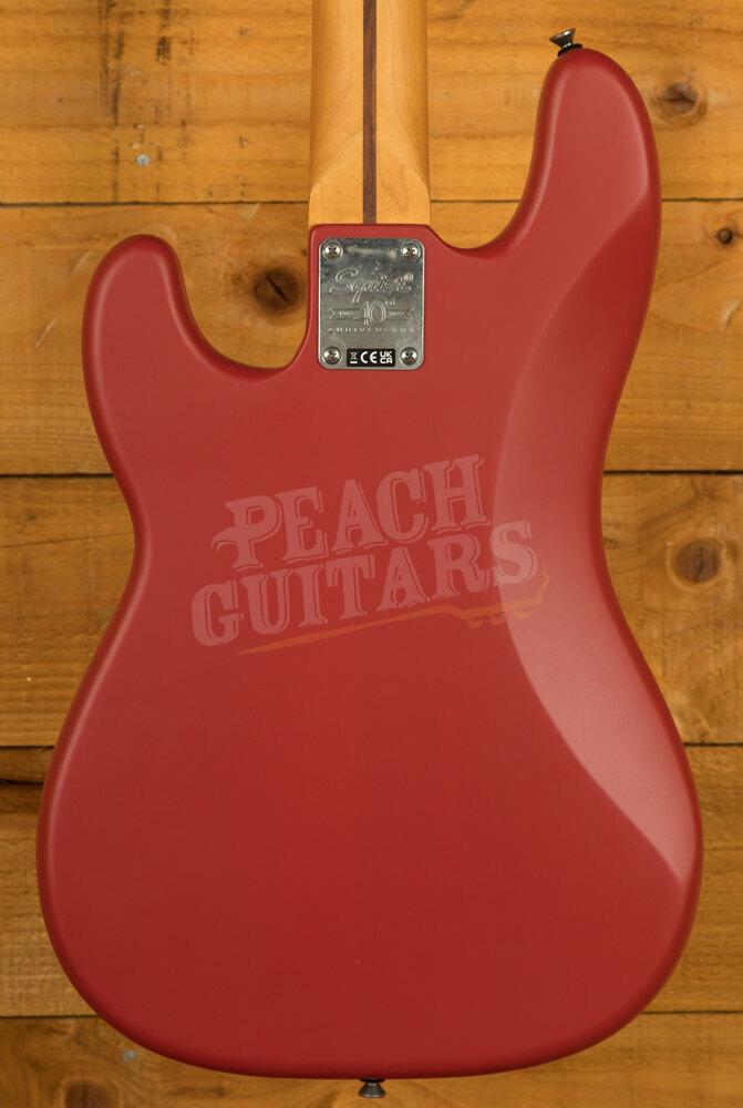 Squier 40th Anniversary Precision Bass - Vintage Edition | Maple - Satin Dakota Red