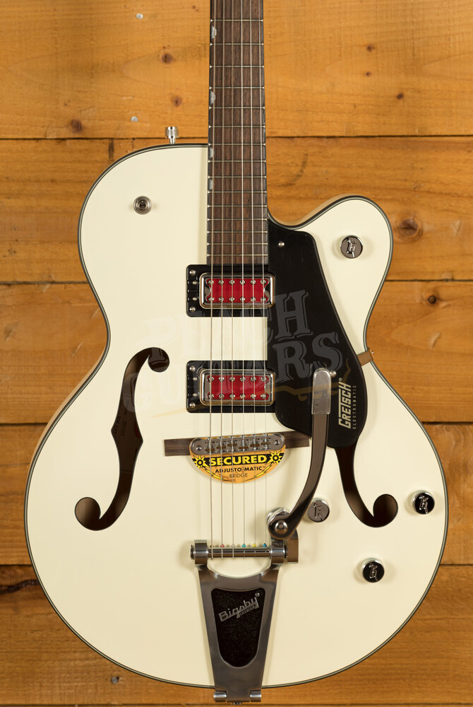 Gretsch G5410T Electromatic Rat Rod Matte White - Peach Guitars