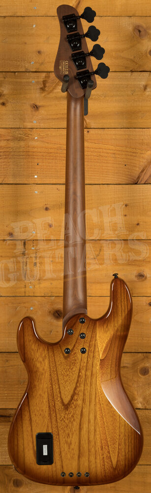 Schecter Bass P-4 Exotic | Faded Vintage Sunburst
