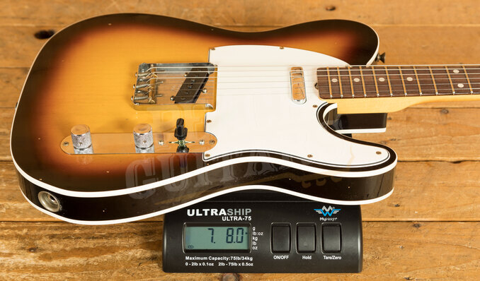 Fender Custom Shop 62 Telecaster Custom Journeyman 3-Tone Sunburst