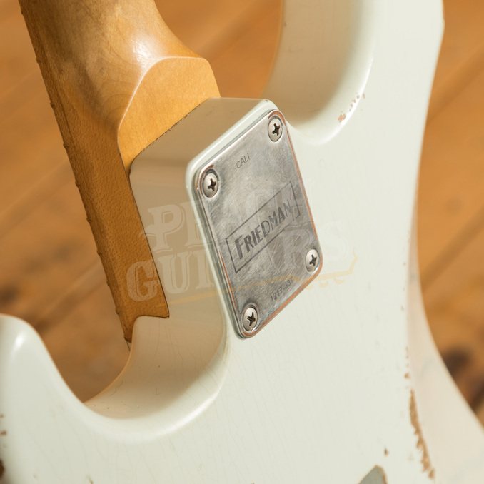 Friedman Cali Vintage White Aged Maple Neck