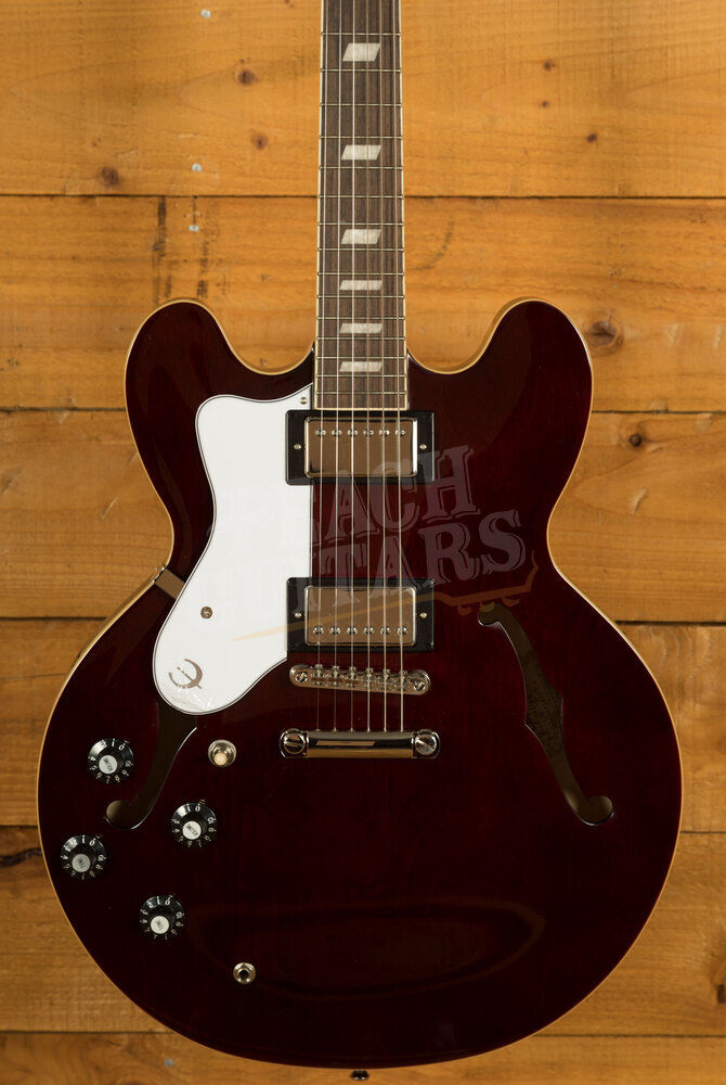 Epiphone Noel Gallagher Riviera | Dark Wine Red *Left-Handed*