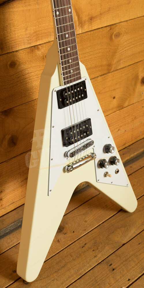 Gibson 70s Flying V Classic White