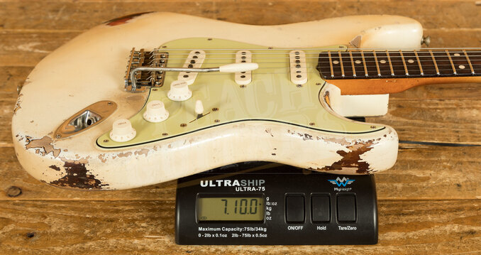 Fender Custom Shop Vincent Van Trigt Masterbuilt '61 Strat Relic Aged ...