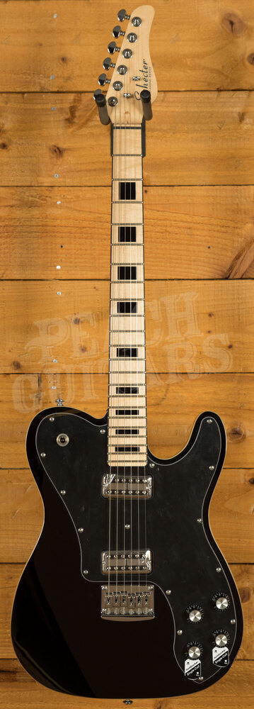 Schecter PT Fastback Black - Peach Guitars