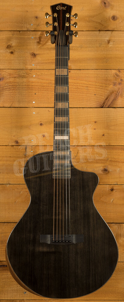 Cort Acoustics Masterpiece Series | Modern Black - Trans Black Gloss