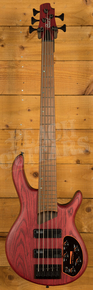 Cort Basses Artisan Series | B5 Element - 5-String - Open Pore Burgundy Red