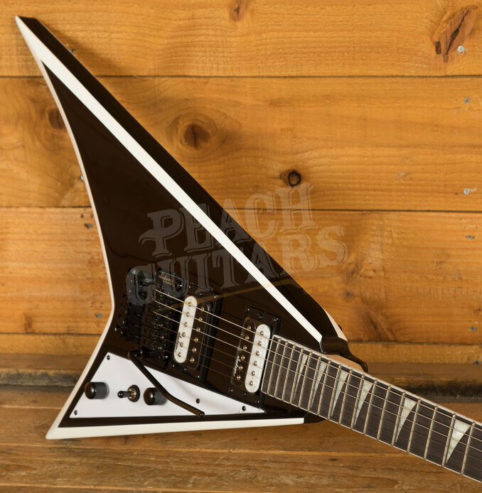 Jackson JS Series Rhoads JS32 | Amaranth - Black w/White Bevels