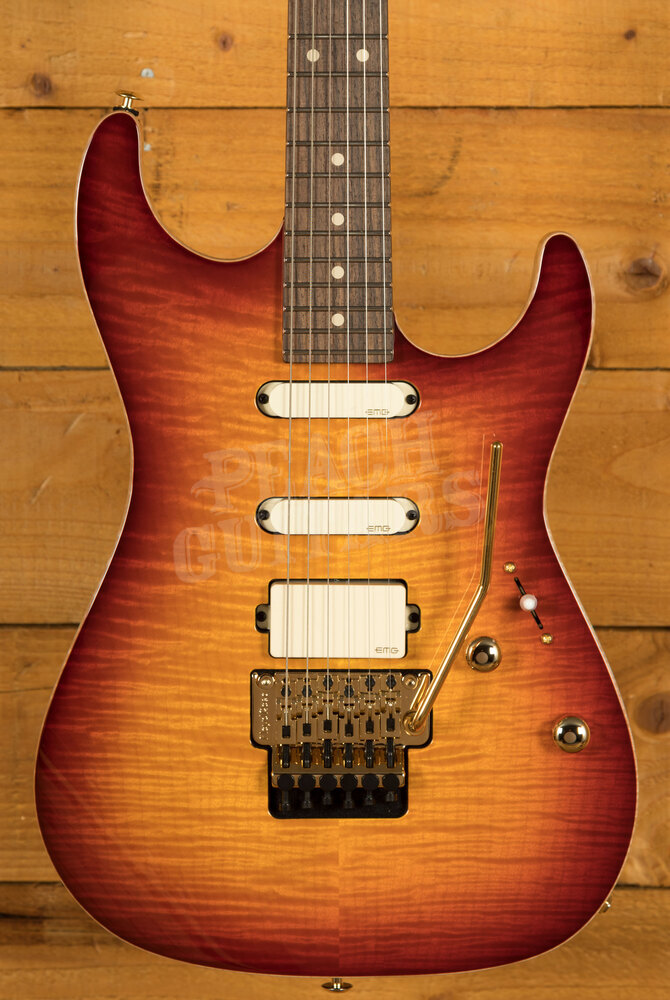 Suhr Limited Edition Standard Legacy Aged Cherry Burst HSS Floyd