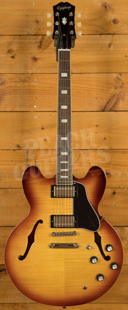Epiphone ES-335 Figured Raspberry Tea Burst