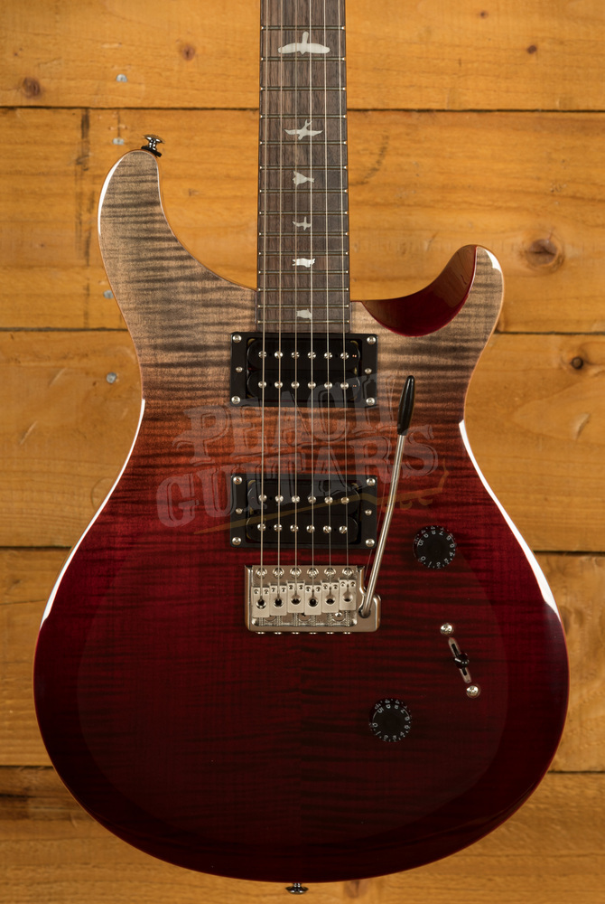 PRS SE Ltd Edition Custom 24 Charcoal Cherry Fade - Peach Guitars