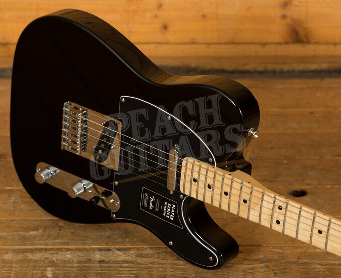 Fender Player Tele Maple Neck Black - Peach Guitars