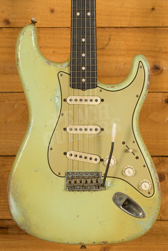 Fender Custom Shop Masterbuilt Vincent Van Trigt '62 Strat Relic Surf Green