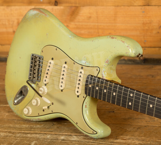 Fender Custom Shop Masterbuilt Vincent Van Trigt '62 Strat Relic Surf Green