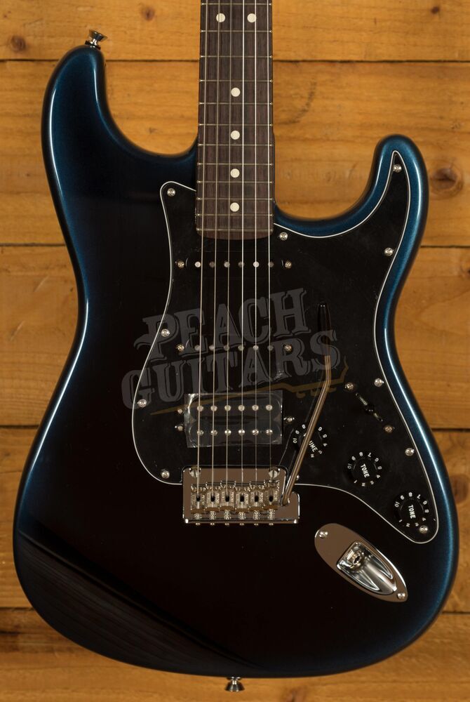 Fender Professional II Stratocaster HSS Dark Night Rosewood - Peach Guitars