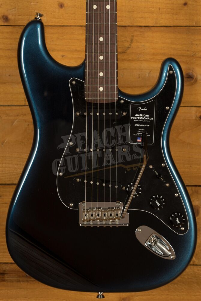 Fender Professional II Stratocaster Dark Night Rosewood - Peach Guitars