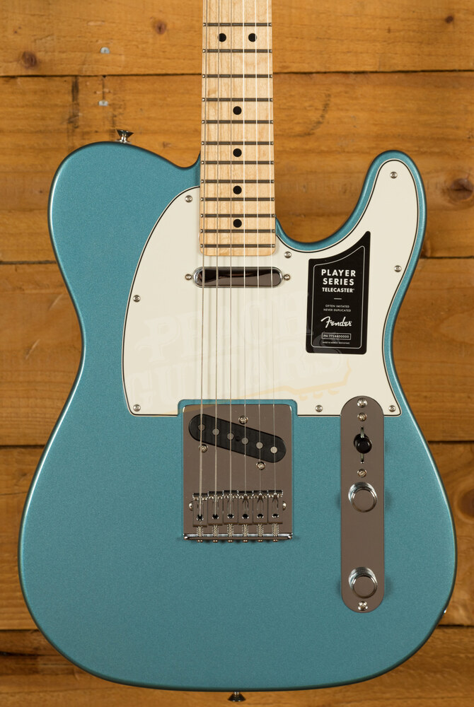 Fender Player Tele Maple Neck Tide Pool Blue - Peach Guitars