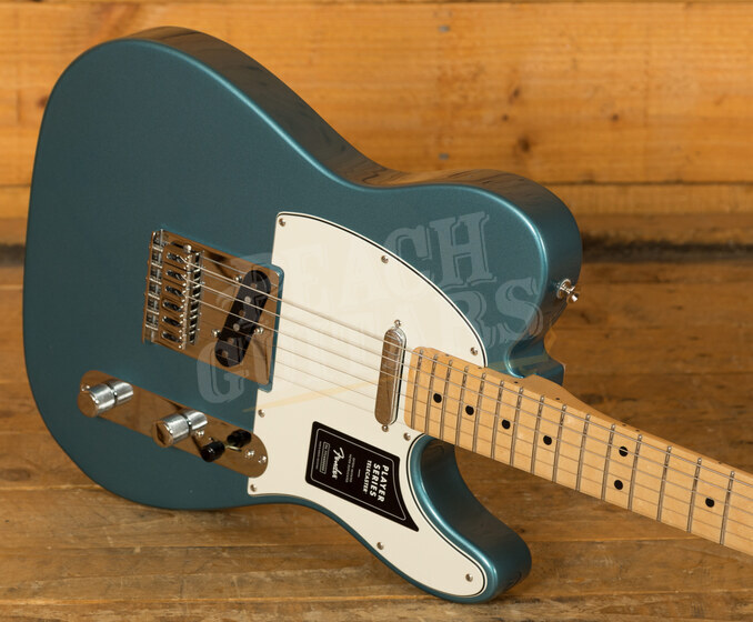 Fender Player Tele Maple Neck Tide Pool Blue - Peach Guitars