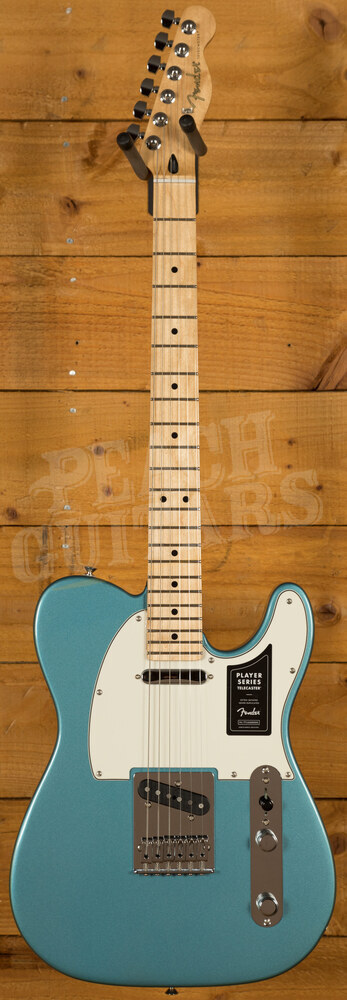 Fender Player Tele Maple Neck Tide Pool Blue - Peach Guitars