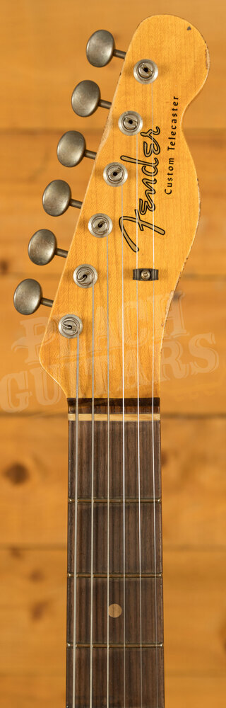 Fender Custom Shop 62 Telecaster Custom HS Heavy Relic 3-tone Sunburst