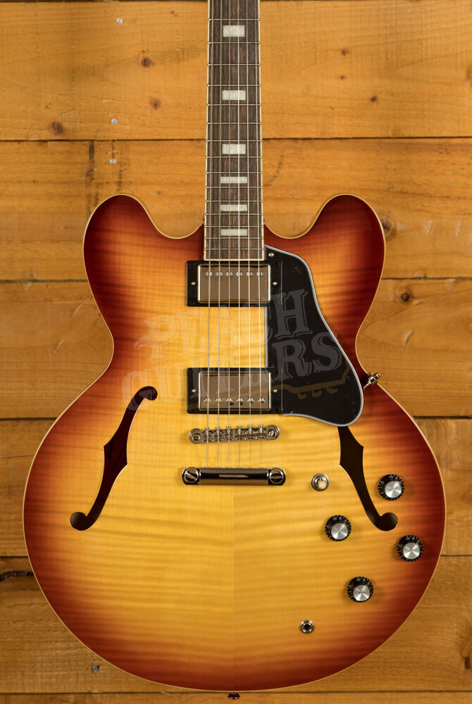 Epiphone ES-335 Figured Raspberry Tea Burst