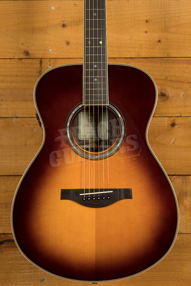 Yamaha LS-TA TransAcoustic Brown Burst - Peach Guitars