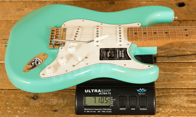 Fender Limited Edition Player Stratocaster Seafoam Green w/Roasted ...