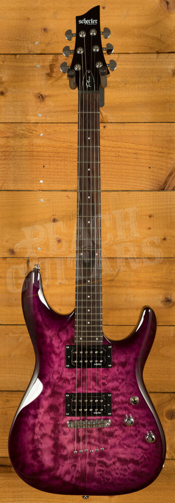 Schecter C-6 Plus | Electric Magenta