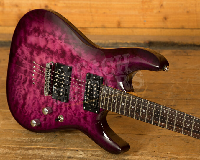 Schecter C-6 Plus | Electric Magenta