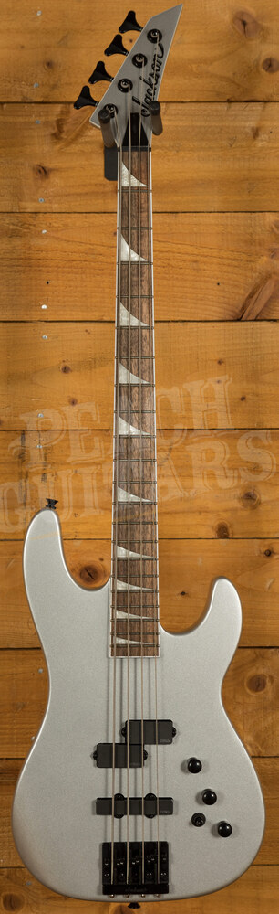 Jackson CBX IV Ellefson 30th Anniversary Quicksilver - Peach Guitars